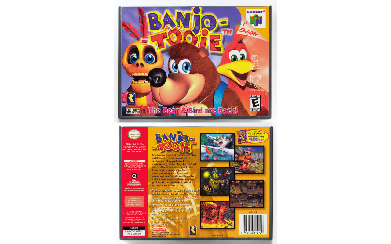 Gaming Relics - Nintendo 64 - Retail Style - Banjo-Tooie