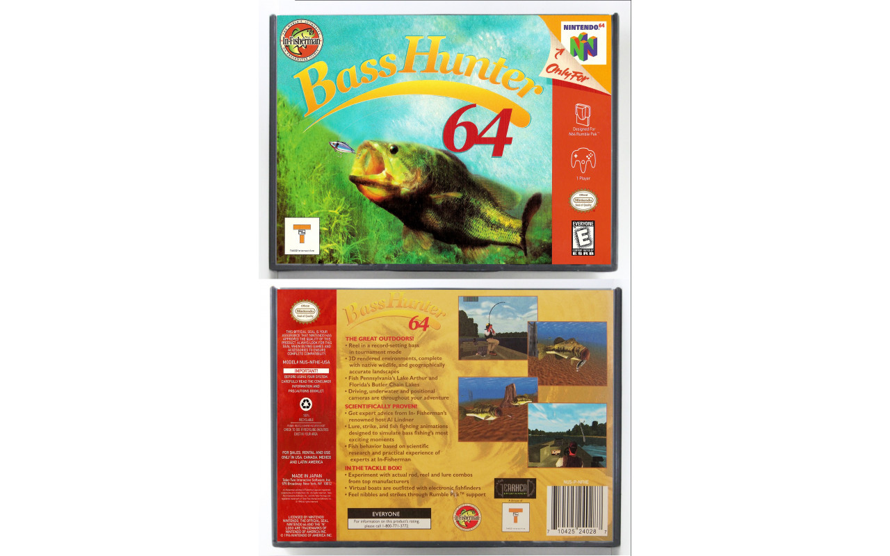 Gaming Relics - Bass Hunter 64
