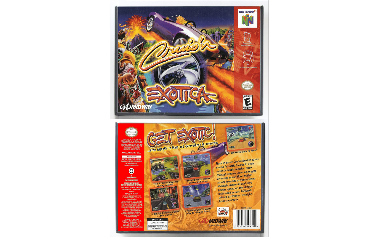 Gaming Relics - Nintendo 64 - Cruis'n Exotica