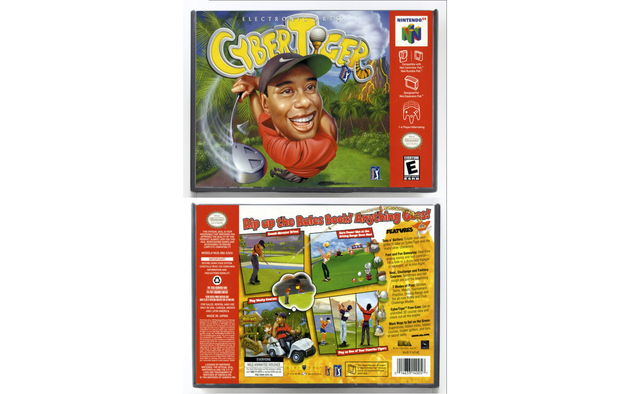 Gaming Relics - Nintendo 64 - Cyber Tiger