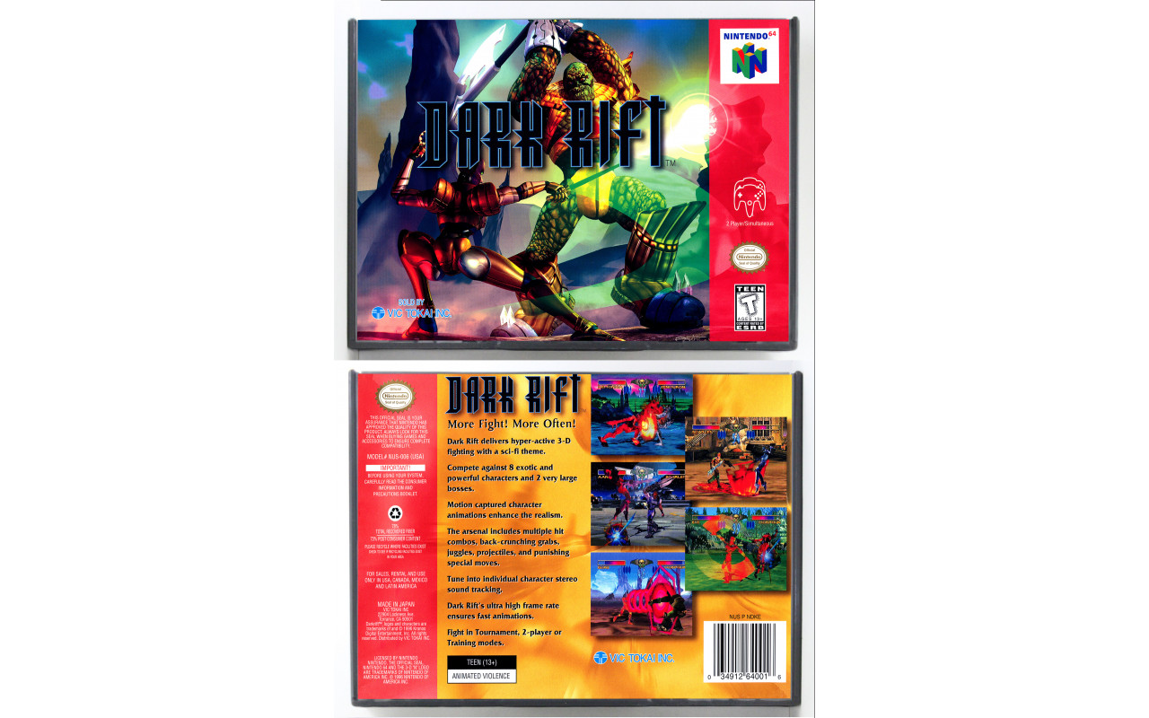 Gaming Relics - Nintendo 64 - Dark Rift