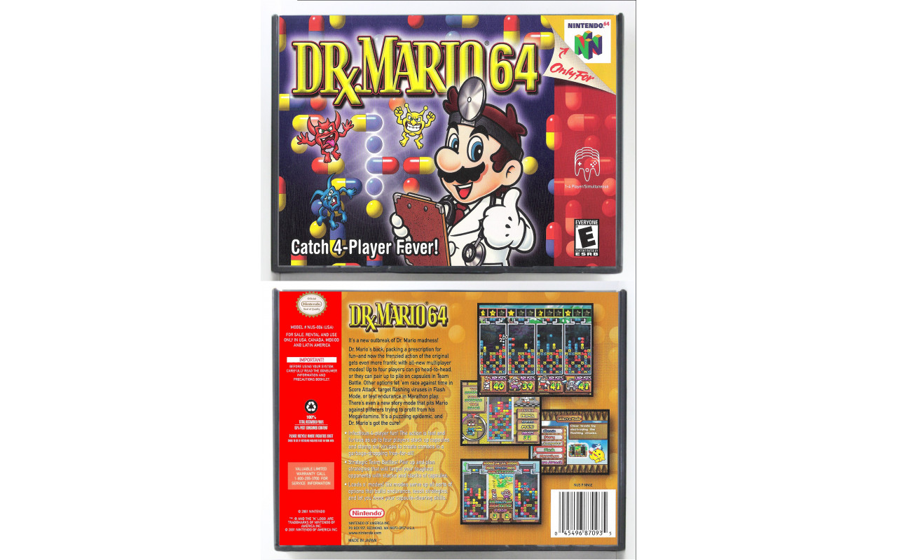 Gaming Relics - Dr. Mario 64