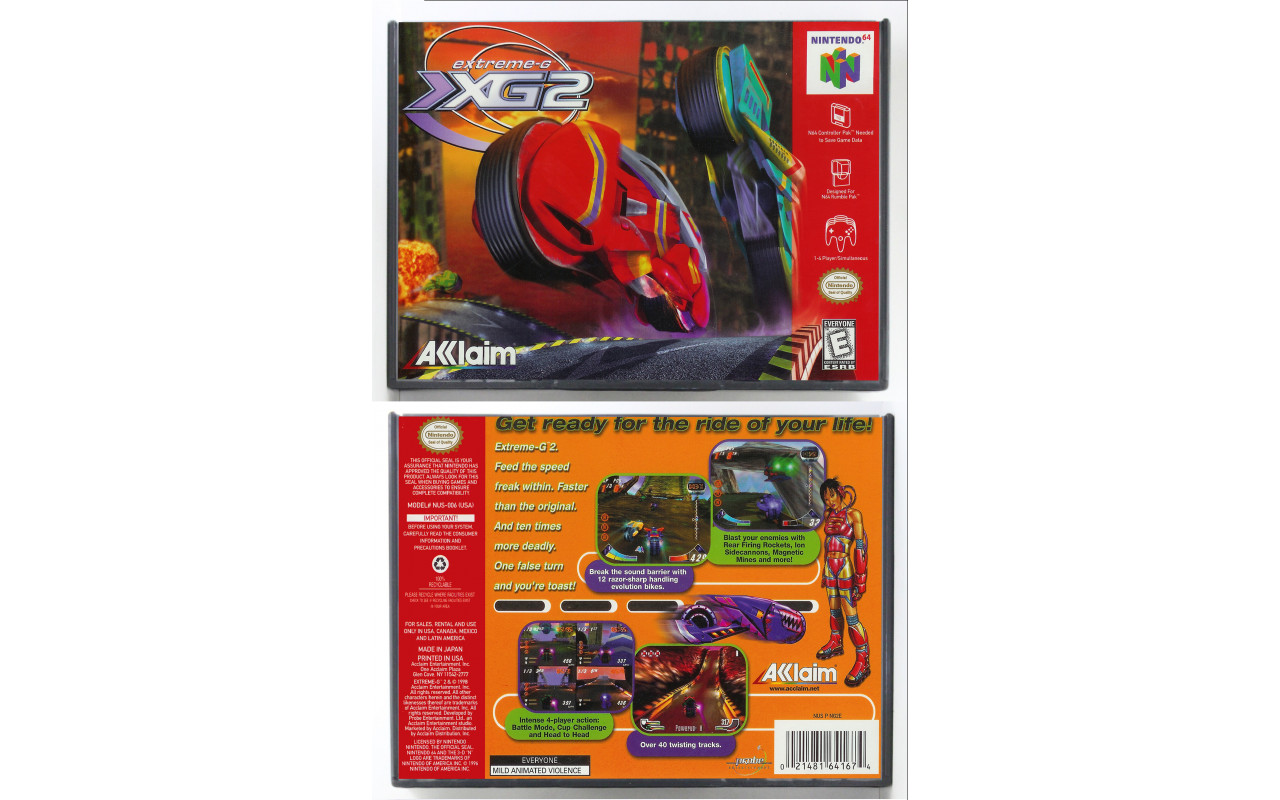 Gaming Relics - Extreme-G 2 XG2