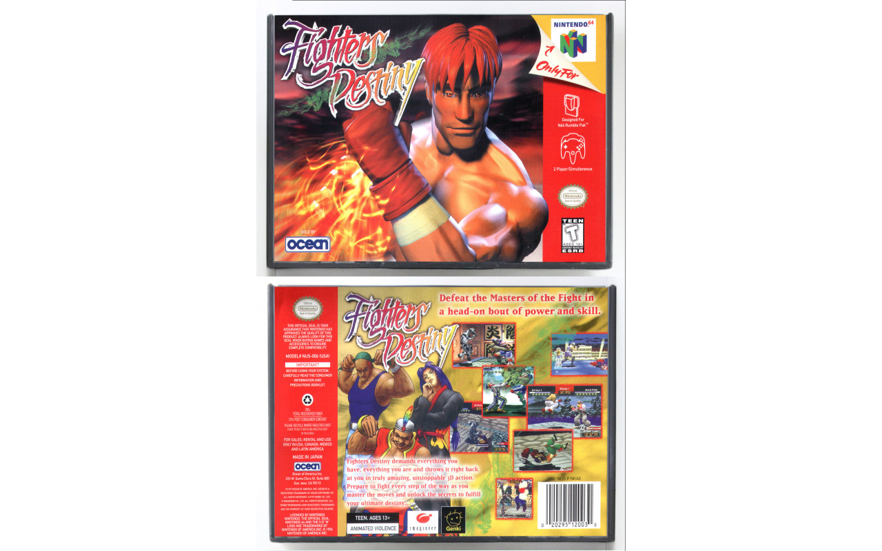 Gaming Relics - Nintendo 64 - Fighters Destiny