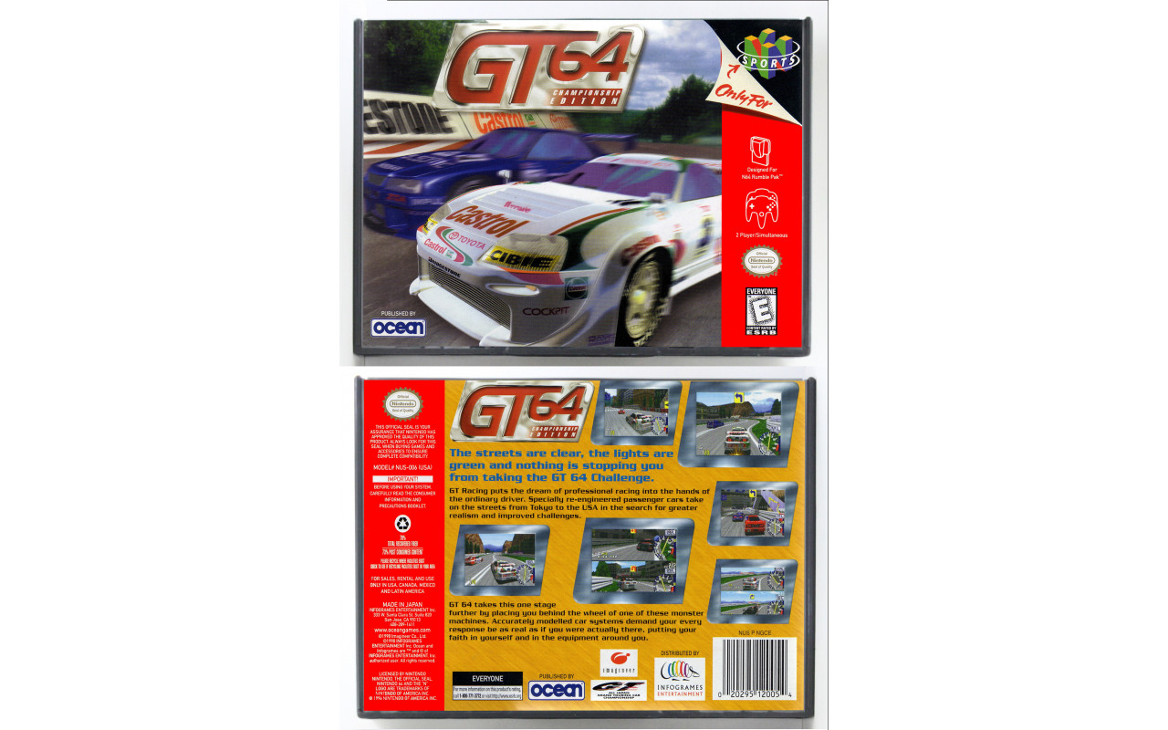 Gaming Relics - Nintendo 64 - GT64 Championship Edition