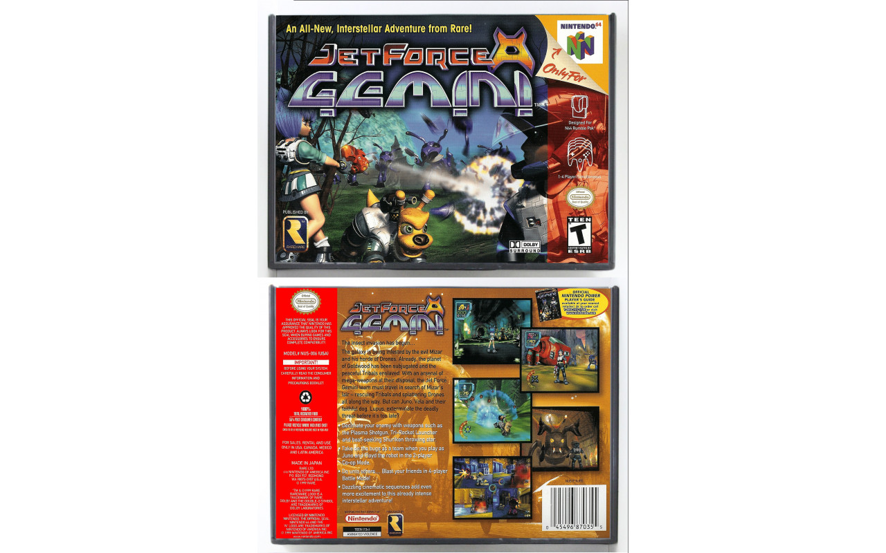 Gaming Relics - Nintendo 64 - Jet Force Gemini