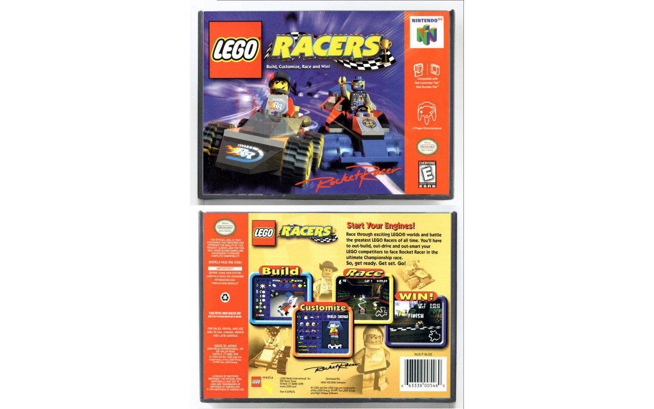 Gaming Relics - Nintendo 64 - LEGO Racers