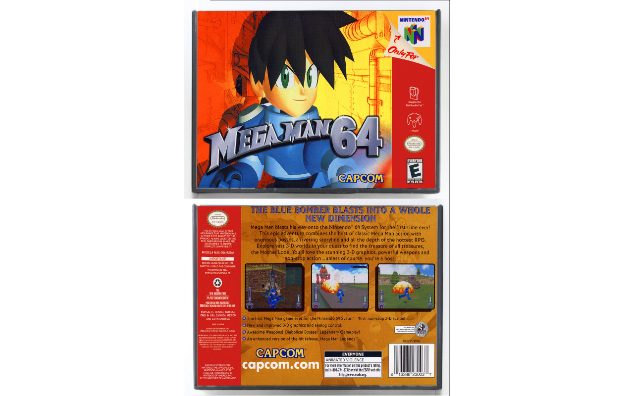 Gaming Relics - Nintendo 64 - Mega Man 64