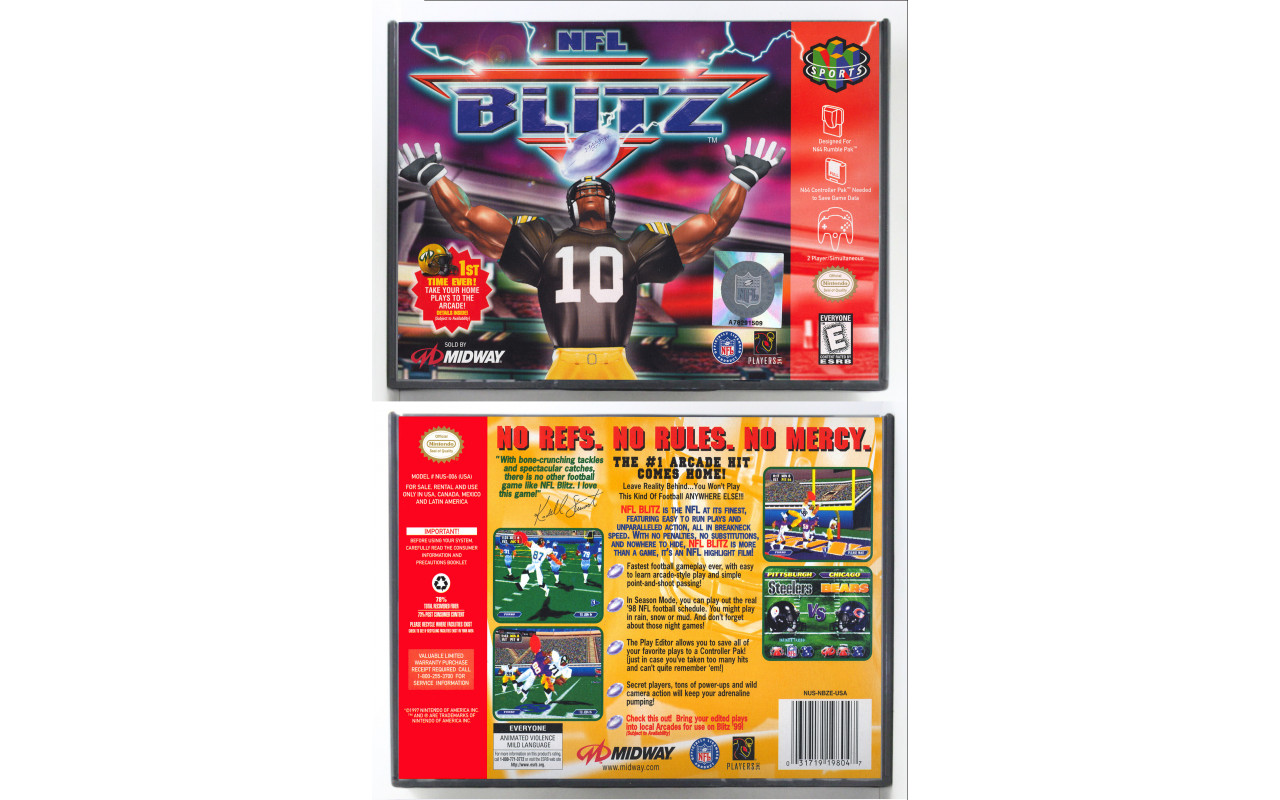 Gaming Relics - Nintendo 64 - NFL Blitz