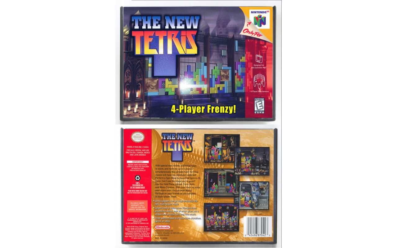 Gaming Relics - Nintendo 64 - The New Tetris