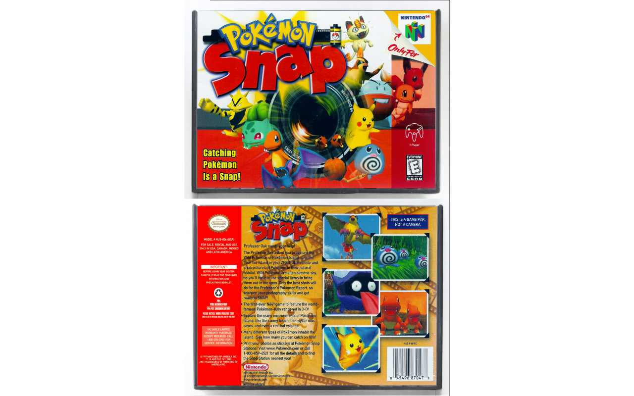 Gaming Relics - Nintendo 64 - Pokemon Snap