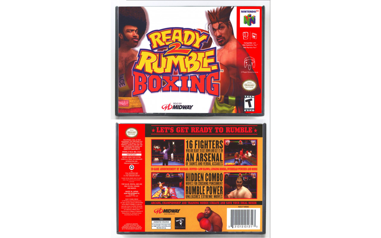Gaming Relics - Nintendo 64 - Ready 2 Rumble Boxing