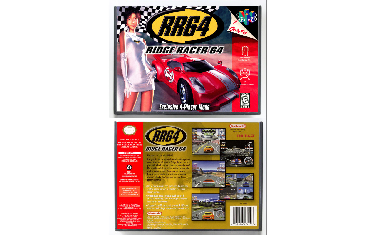 Gaming Relics - Nintendo 64 - Ridge Racer 64