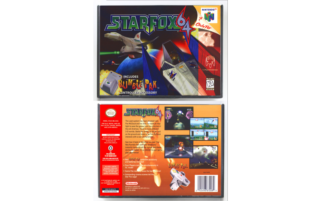 Gaming Relics - Star Fox 64