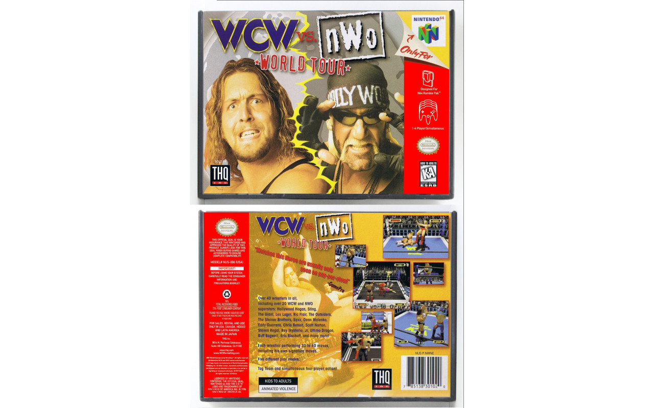 Gaming Relics - Nintendo 64 - WCW vs NWO: World Tour