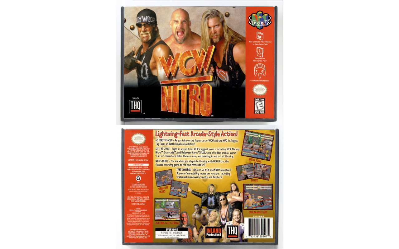 Gaming Relics - Nintendo 64 - WCW Nitro