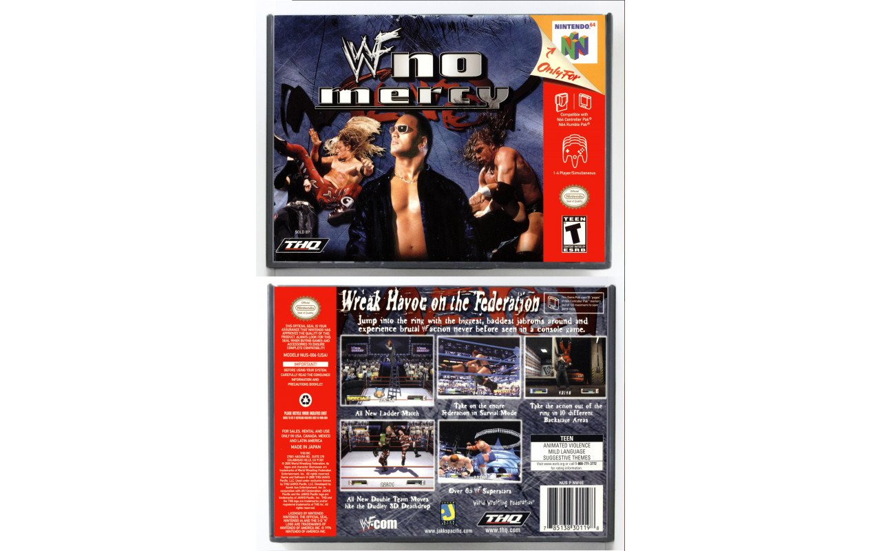 Gaming Relics - Nintendo 64 - WWF No Mercy