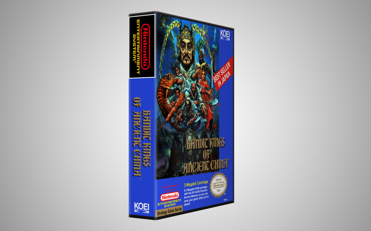 Gaming Relics - Nintendo NES - Bandit Kings of Ancient China