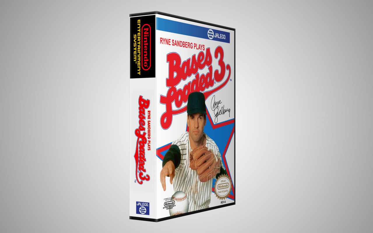 Gaming Relics - Nintendo NES - Bases Loaded 3, Ryan Sandberg Plays