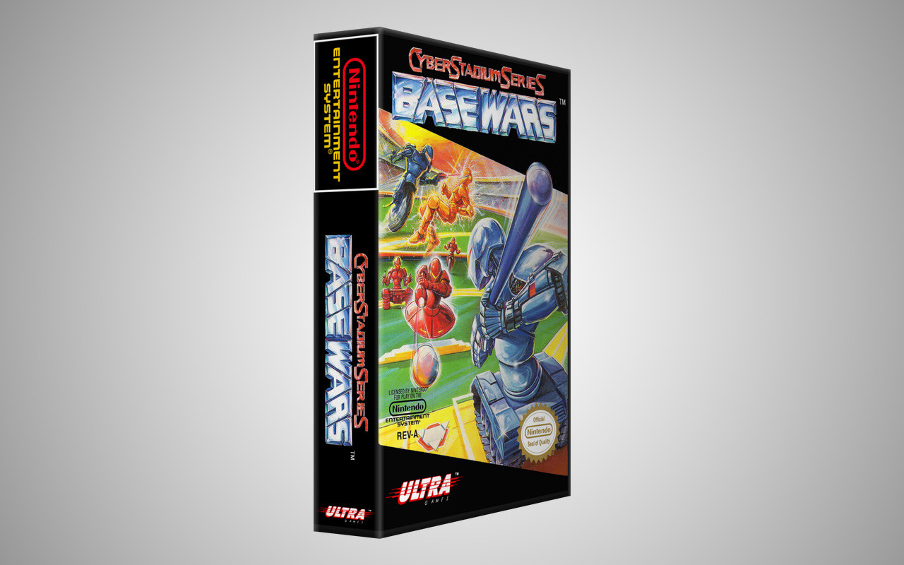 Gaming Relics - Nintendo NES - Base Wars, Cyber Stadium Series