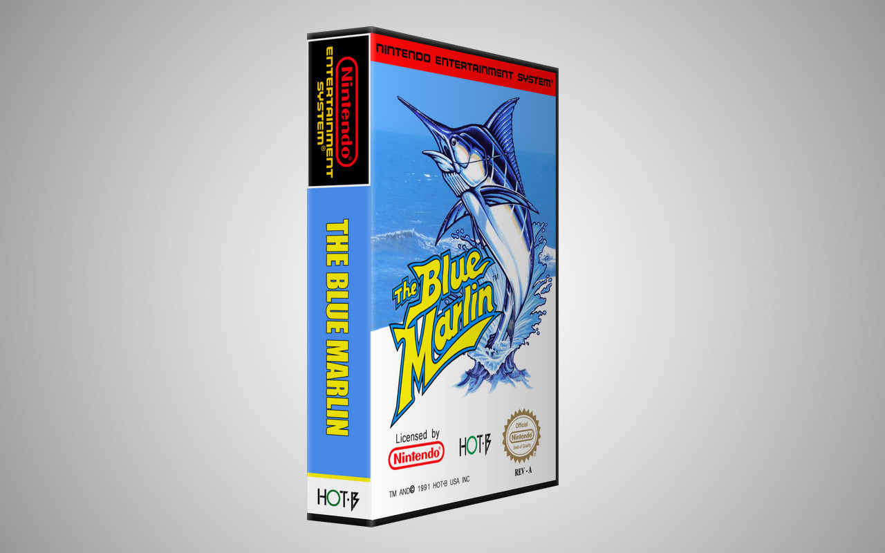 Gaming Relics - Nintendo NES - Blue Marlin, The