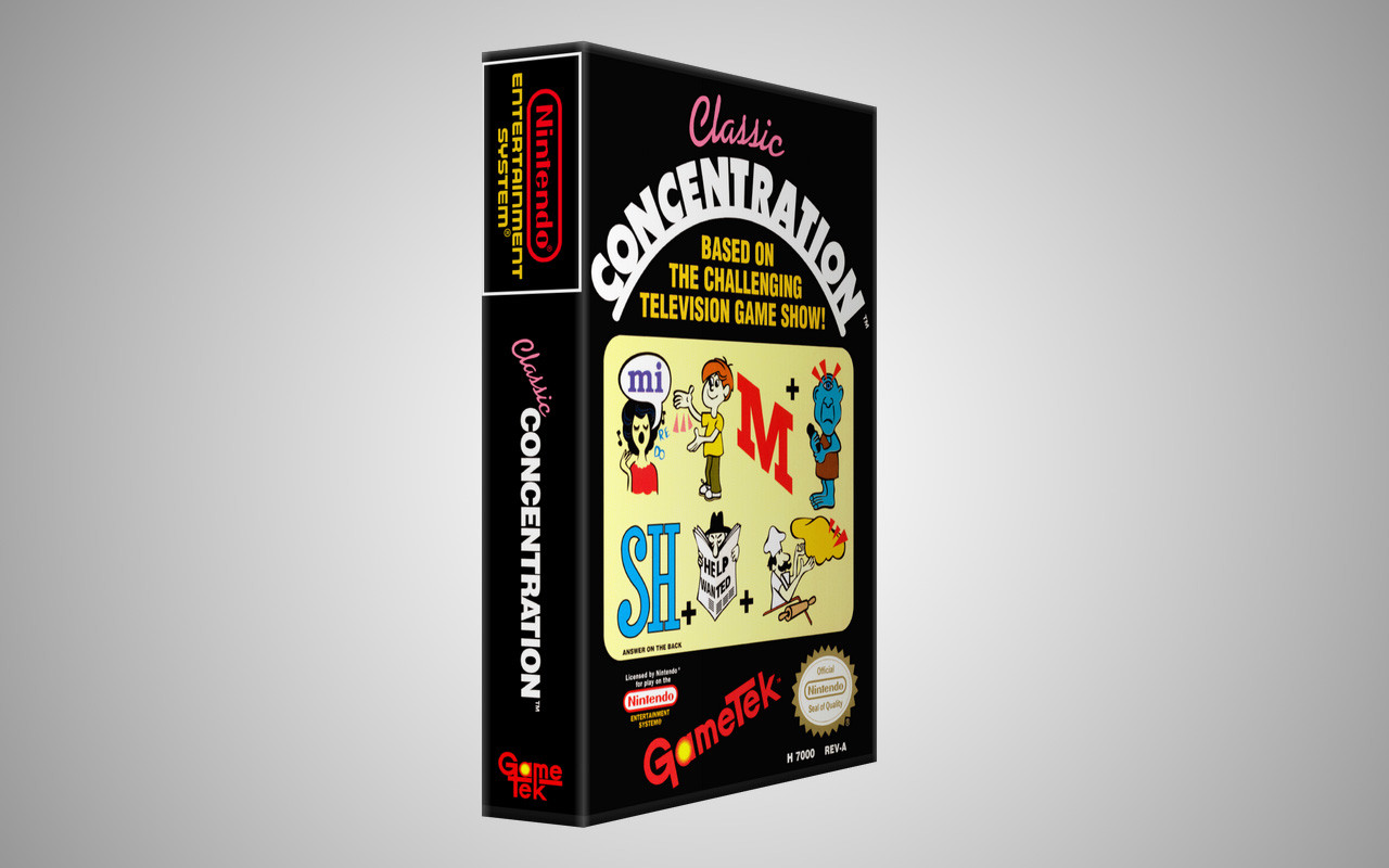 Gaming Relics - Nintendo NES - Classic Concentration