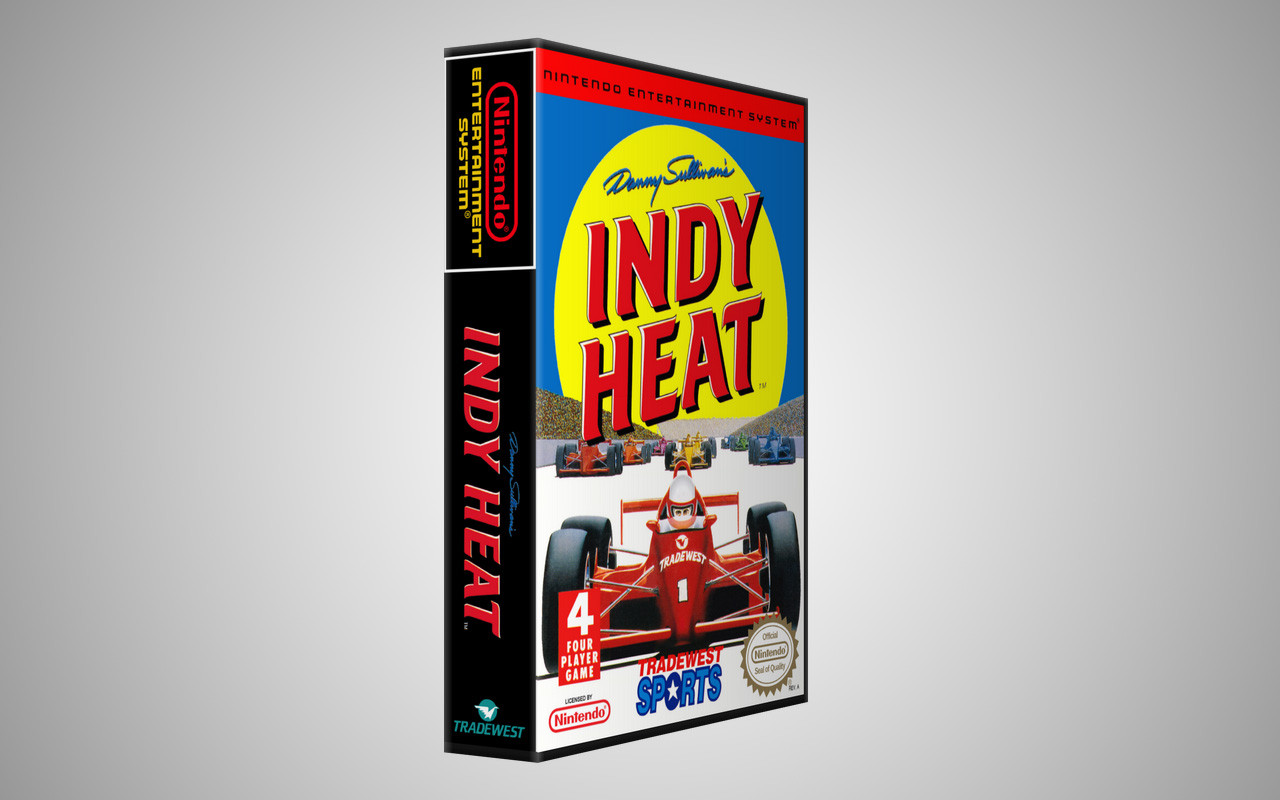 Gaming Relics - Nintendo NES - Danny Sullivan's Indy Heat