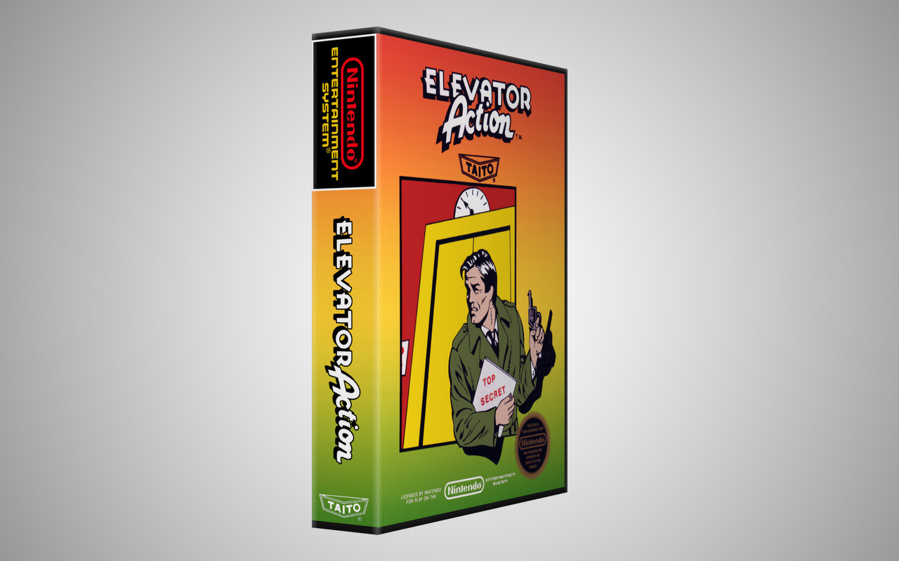 Gaming Relics - Nintendo NES - Elevator Action