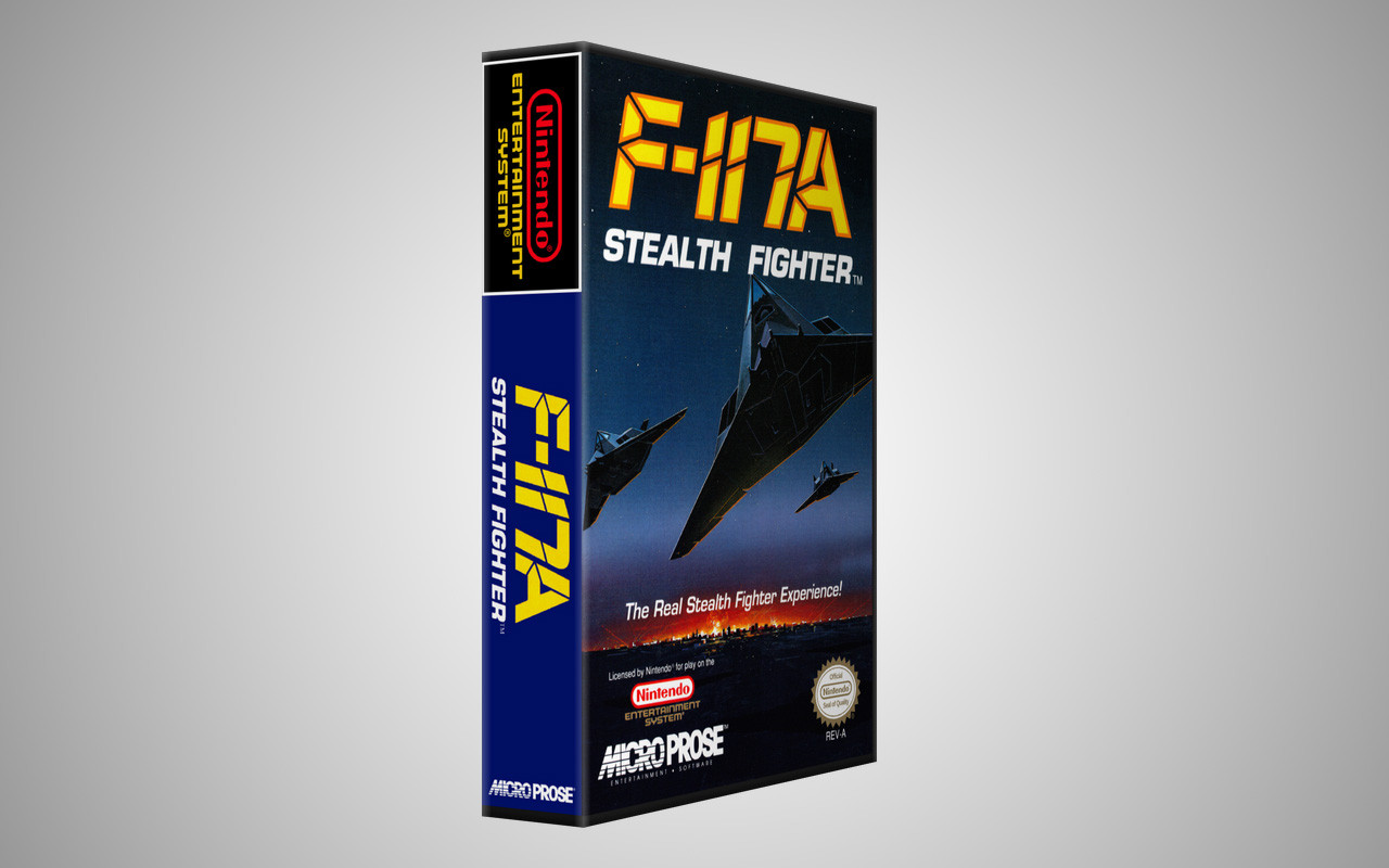 Gaming Relics - Nintendo NES - F-117A Stealth Fighter