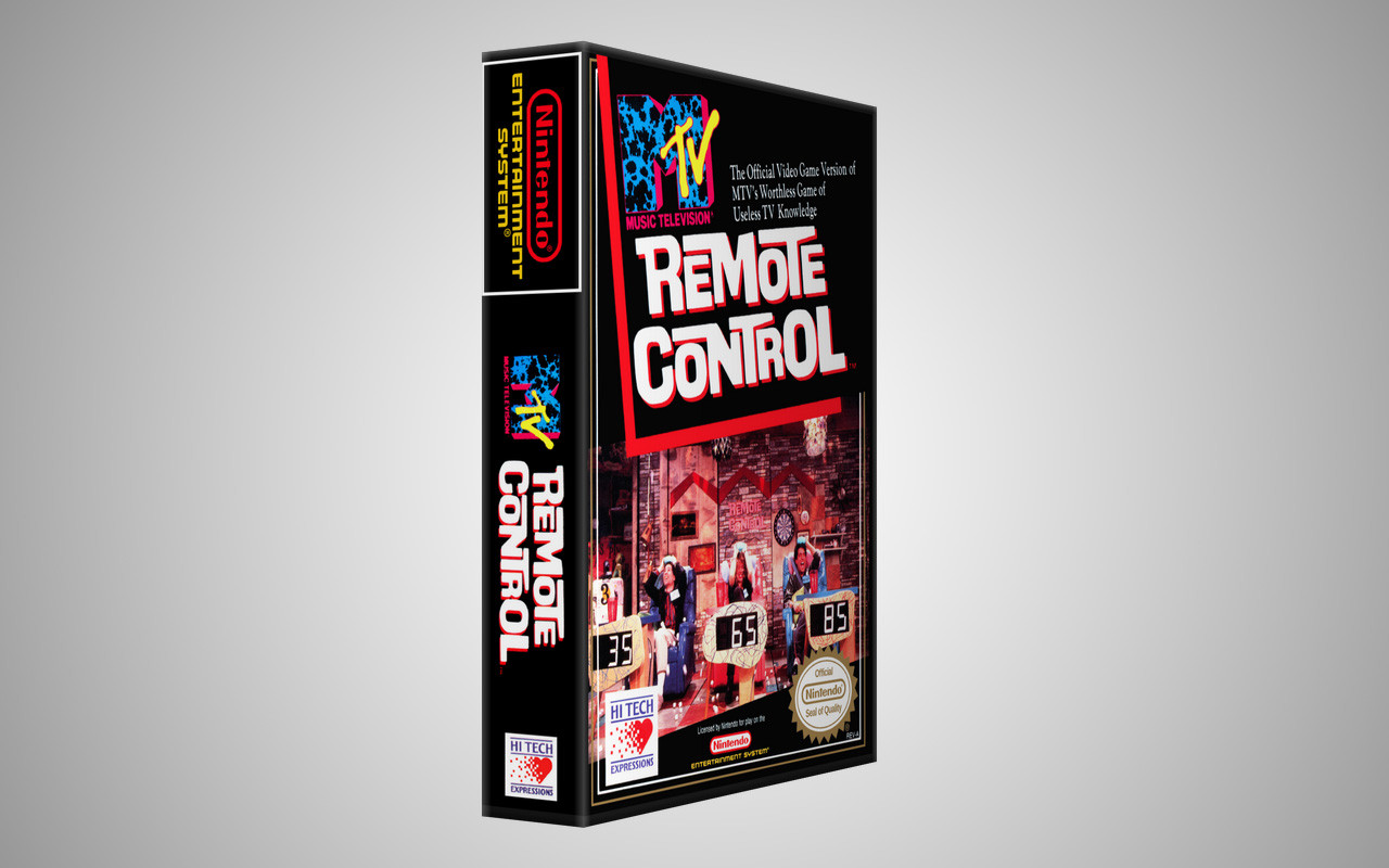 Gaming Relics - Nintendo NES - MTV Remote Control