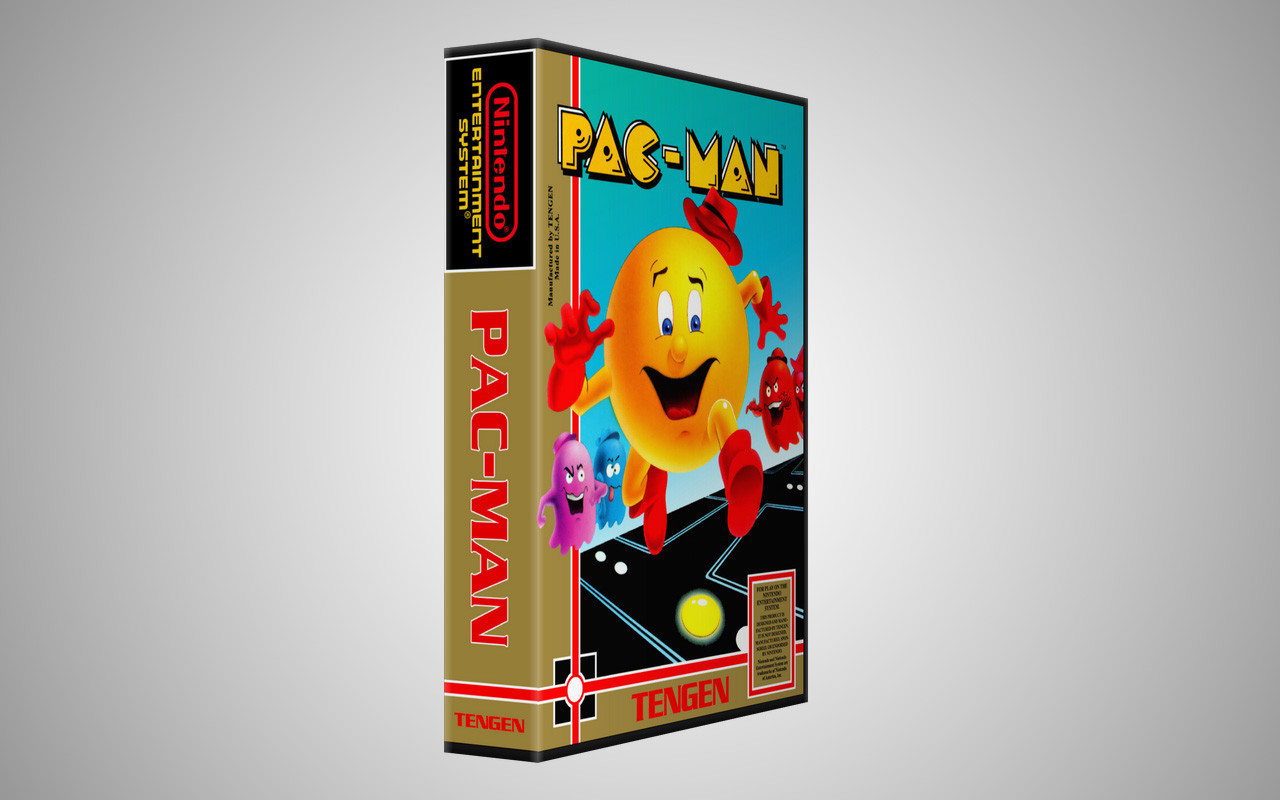 Gaming Relics - Nintendo NES - Pac-Man (Tengen, Gold Box)