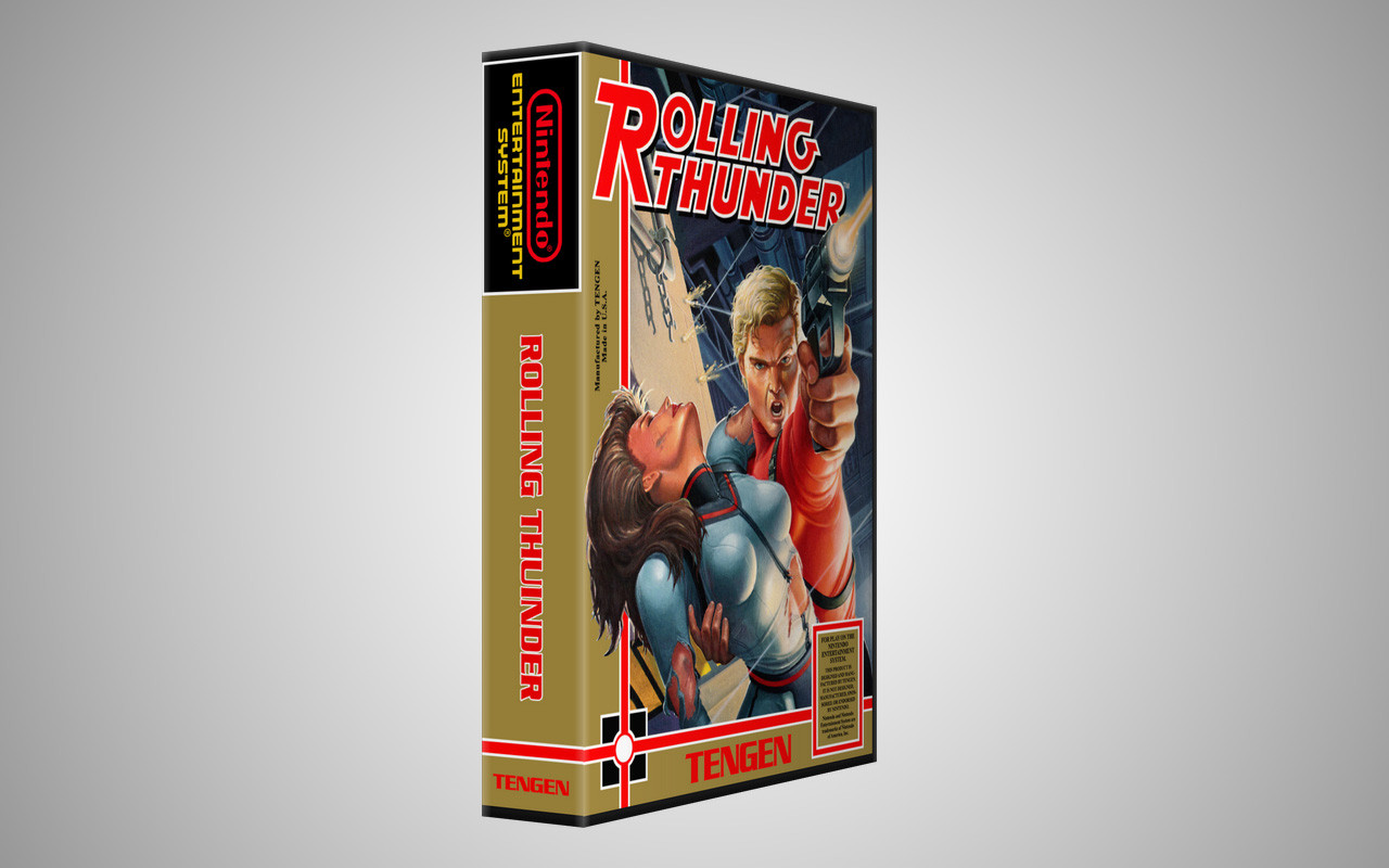 Gaming Relics - Nintendo NES - Rolling Thunder