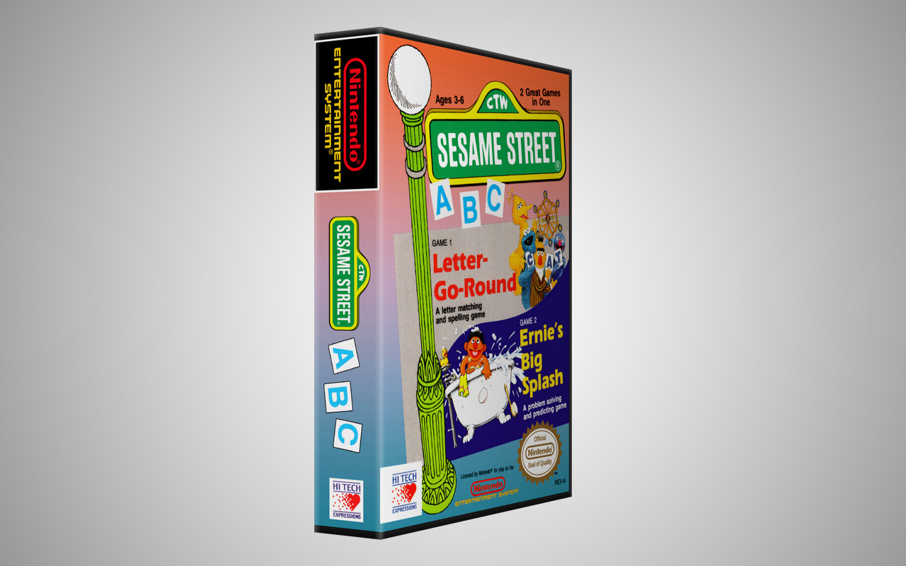 Gaming Relics - Nintendo NES - Sesame Street: ABC
