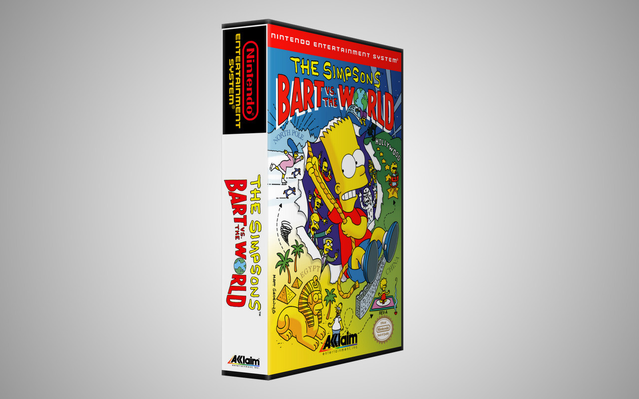 Gaming Relics - Nintendo NES - Simpsons, The: Bart vs the World