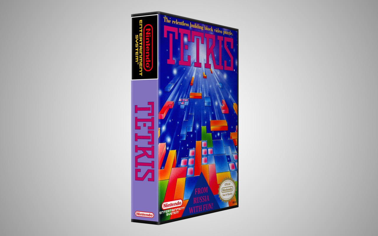 Gaming Relics - Nintendo NES - Tetris (Nintendo)