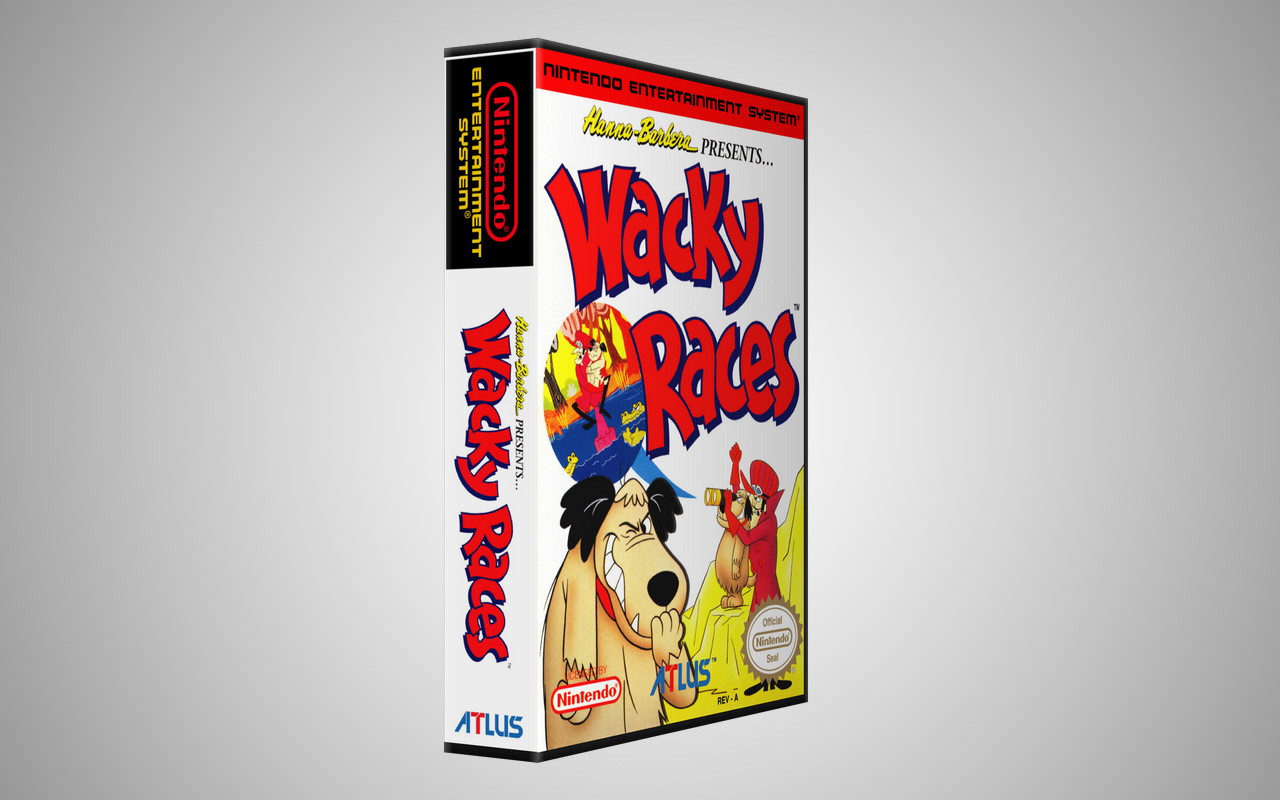 Gaming Relics - Nintendo NES - Wacky Races, Hanna-Barbera Presents
