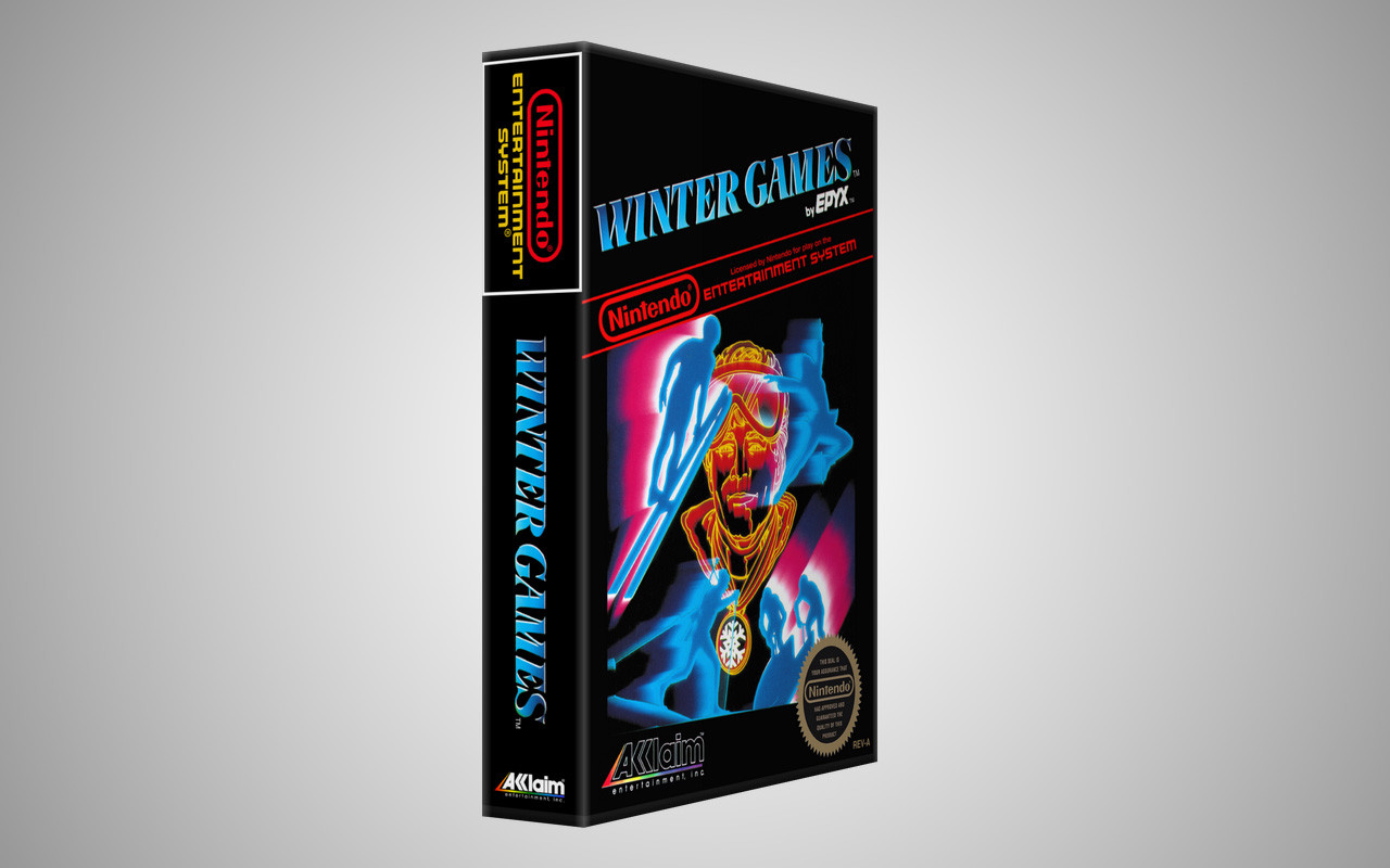 Gaming Relics - Nintendo NES - Winter Games by Epyx