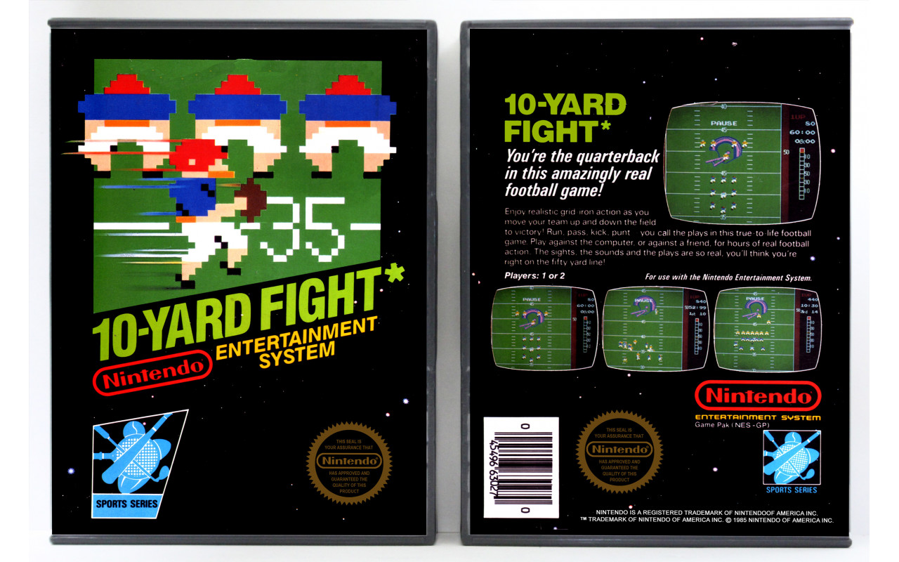 Gaming Relics - Nintendo NES - 10-Yard Fight