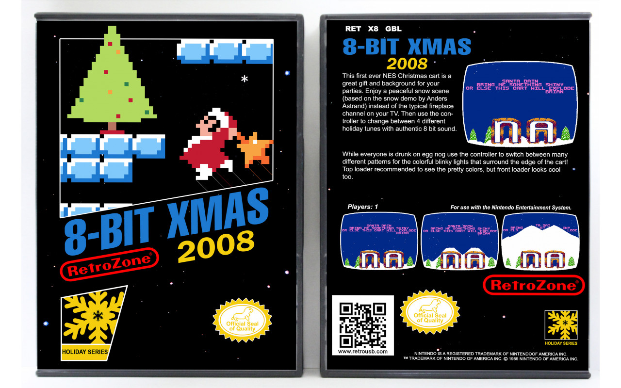 Gaming Relics - Nintendo NES - 8-Bit XMAS 2008