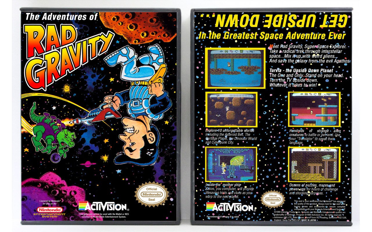 Gaming Relics - Nintendo NES - Adventures of Rad Gravity, The