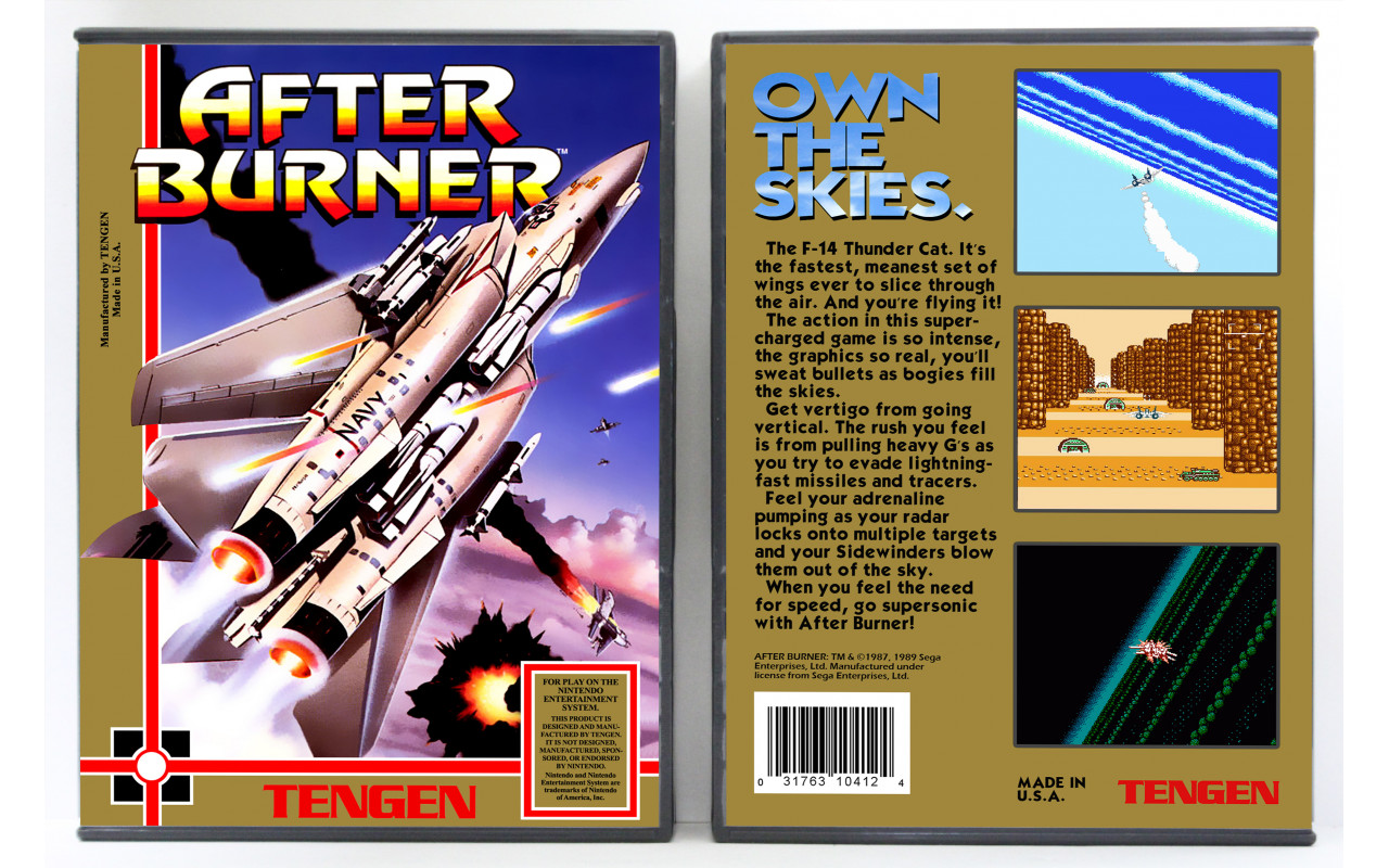 Gaming Relics - Nintendo NES - After Burner