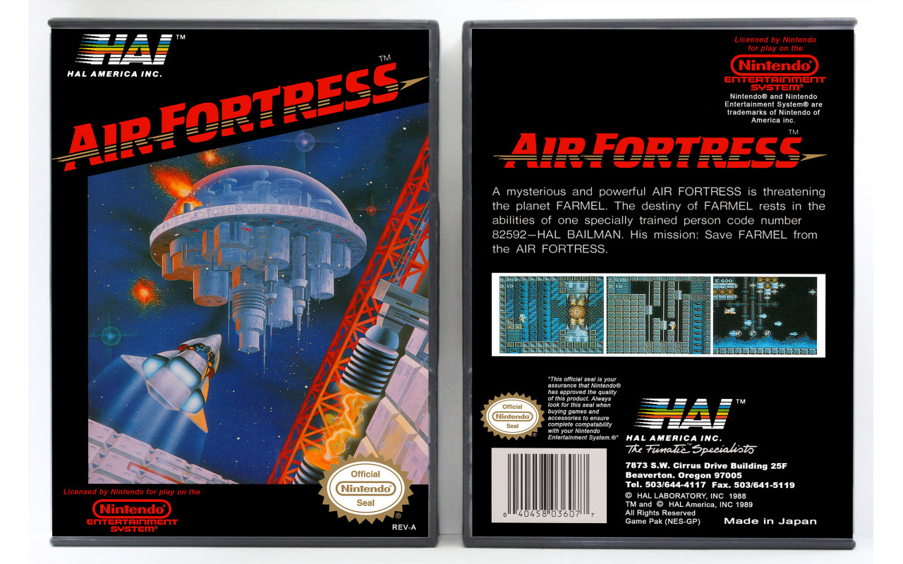 Gaming Relics - Nintendo NES - Air Fortress