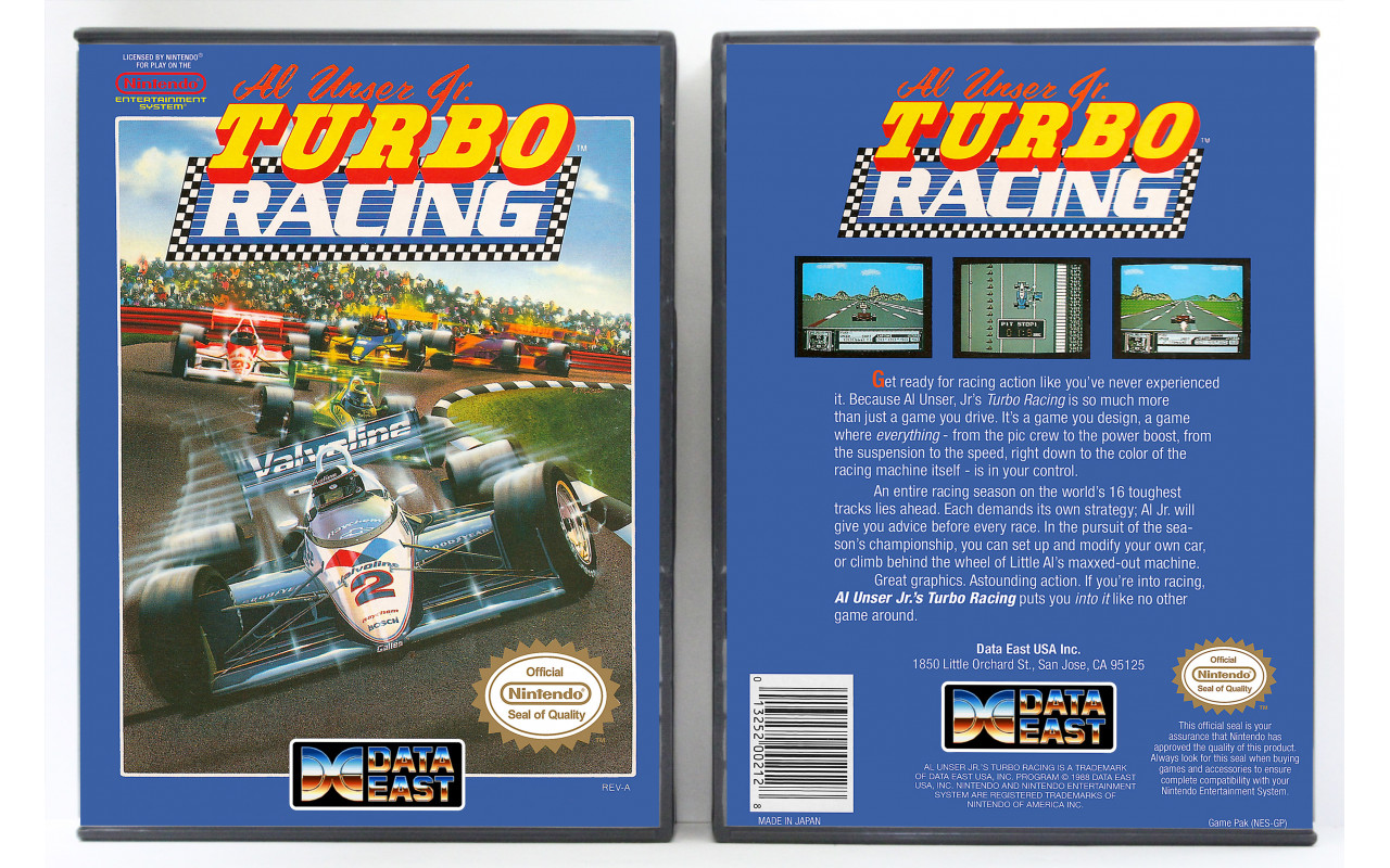 Gaming Relics - Al Unser Jr. Turbo Racing