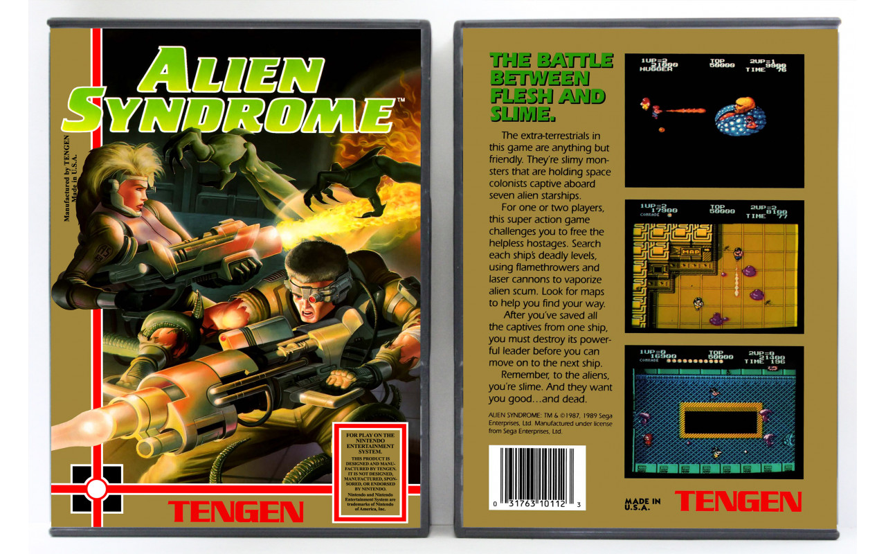 Gaming Relics - Nintendo NES - Alien Syndrome