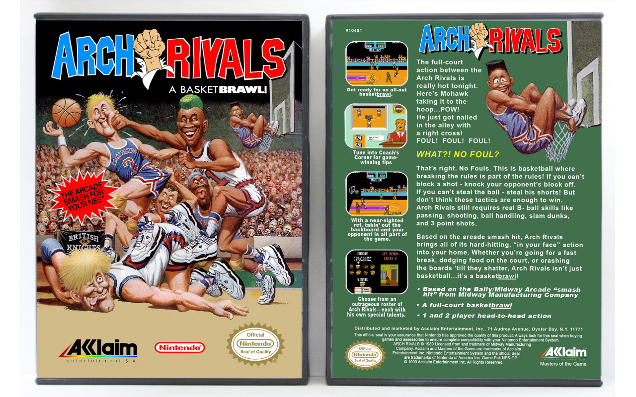 Gaming Relics - Nintendo NES - Arch Rivals