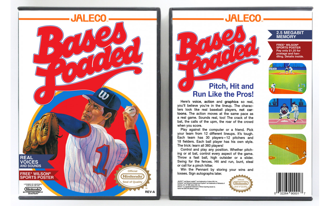 Gaming Relics - Nintendo NES - Bases Loaded