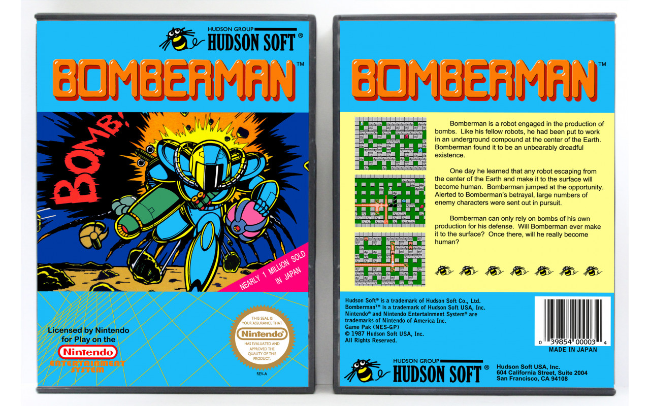 Gaming Relics - Nintendo NES - Bomberman