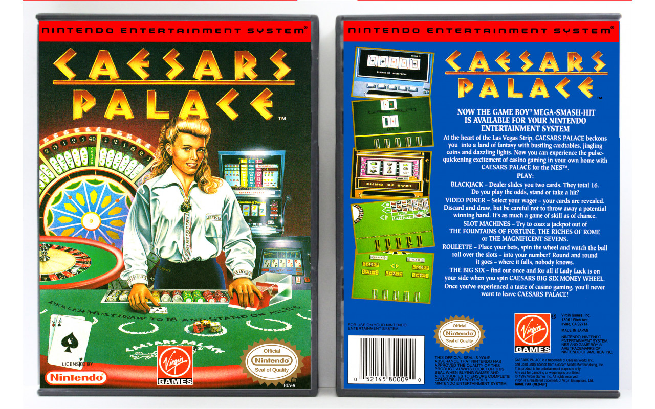 Gaming Relics - Nintendo NES - Caesars Palace