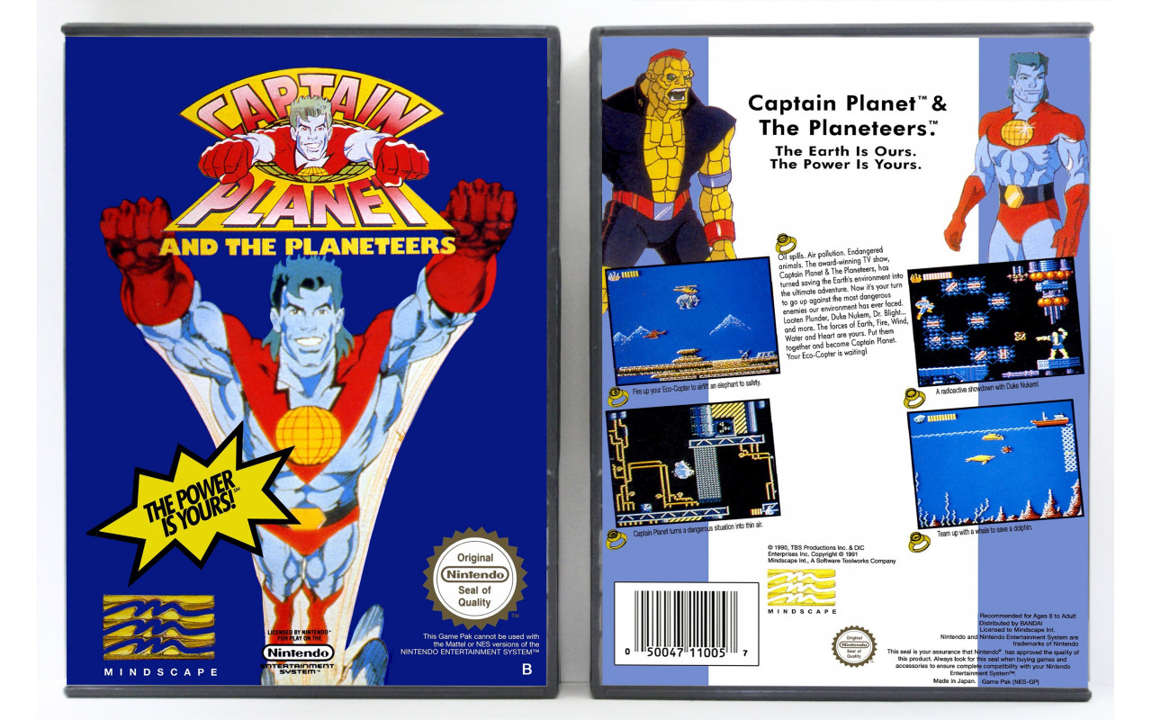 Gaming Relics - Captain Planet and the Planeteers
