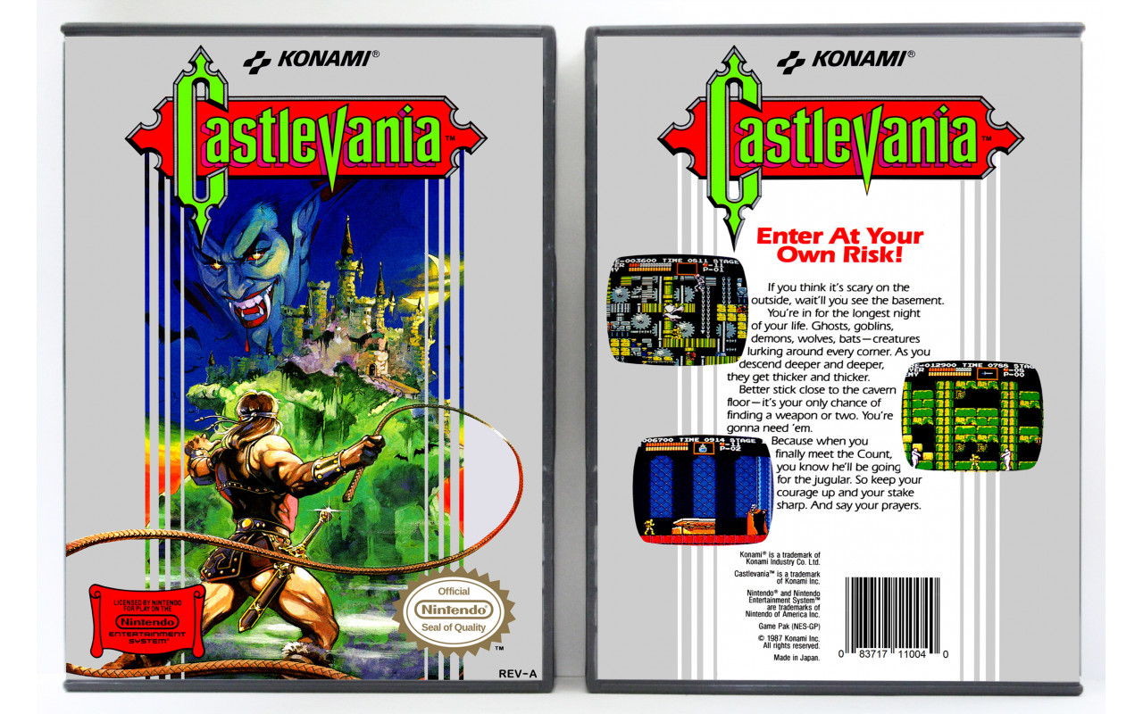 Gaming Relics - Nintendo NES - Castlevania